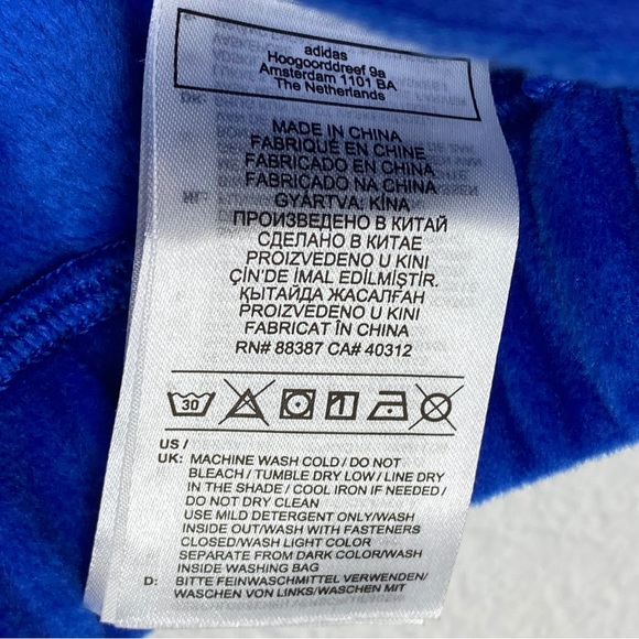 Jeremy Scott x Adidas | Sweaters | Adidas X Jeremy Scott Blue Velvor ...